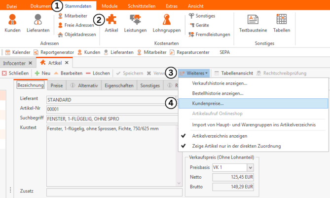 Individuelle Kundenpreise in smarthandwerk anlegen | blue:blog